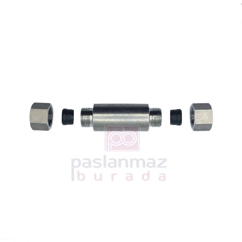 Paslanmaz Hidrolik Weld Bulkhead Connector - KMP-KPGN